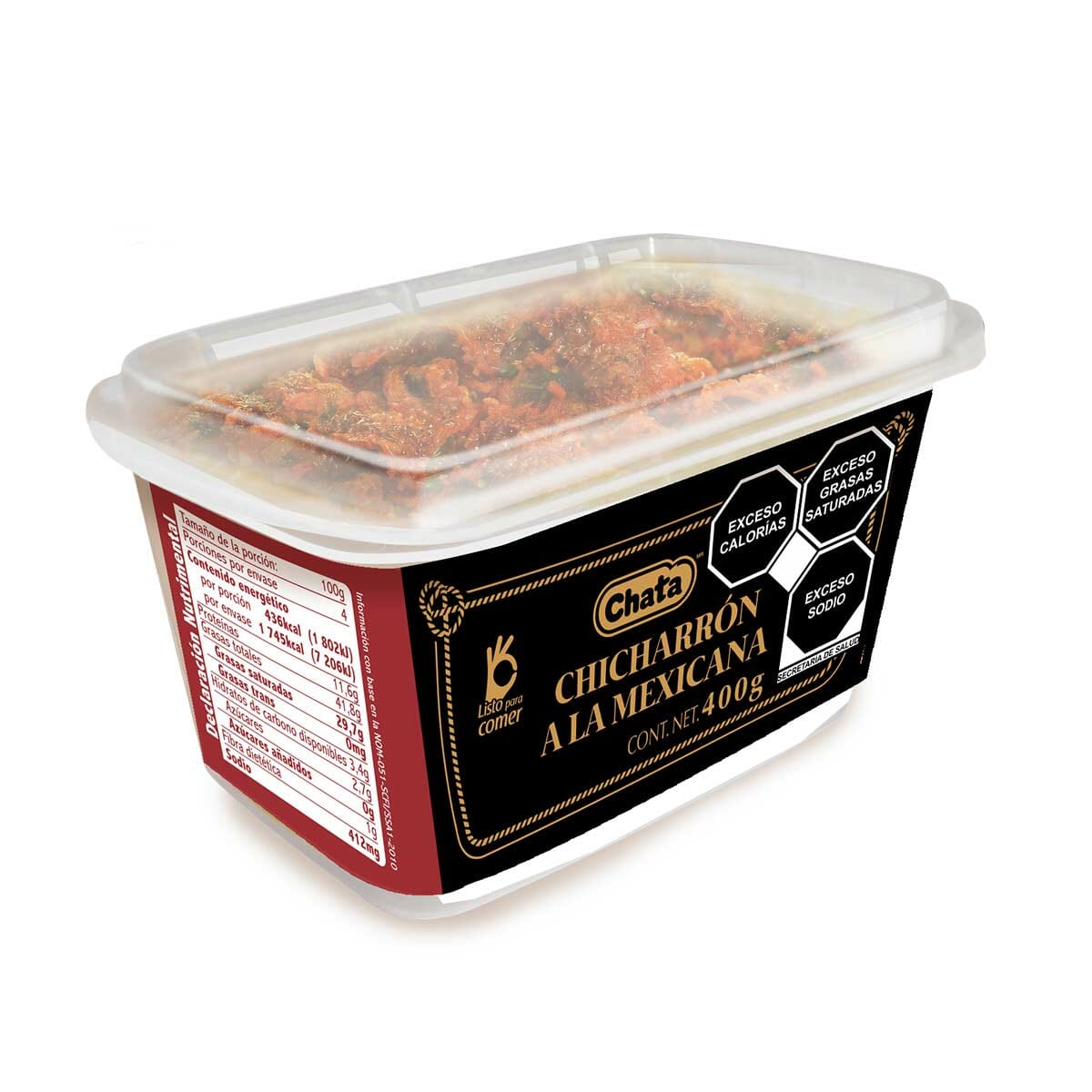 CHICHARRON A LA MEXICANA 400G – Chata México